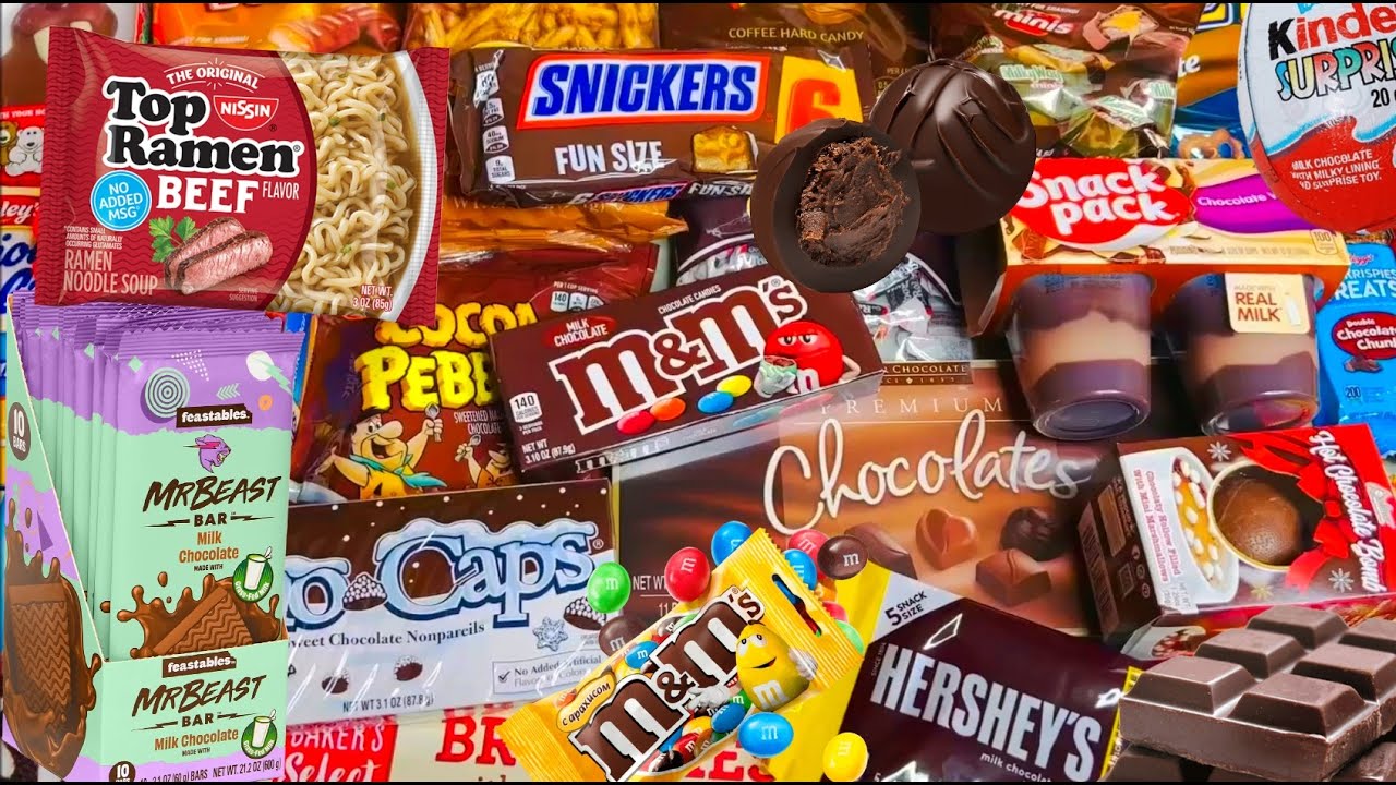 NEW BROWN SNACKS MRBEAST CHOOCLATE MINI Nutella Pretzels PUDDING ...