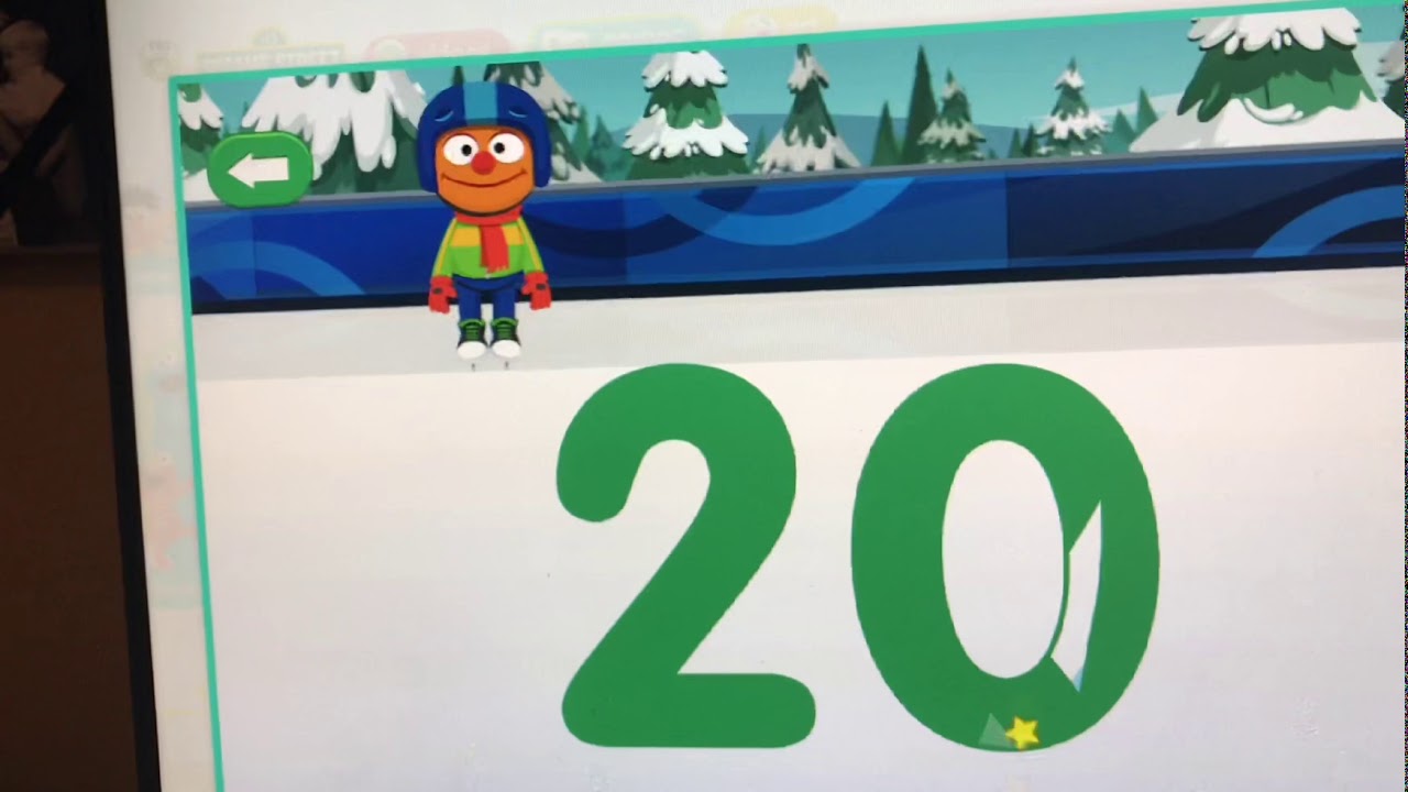 Sesame Street Grover’s Winter Games Skating 20 - YouTube
