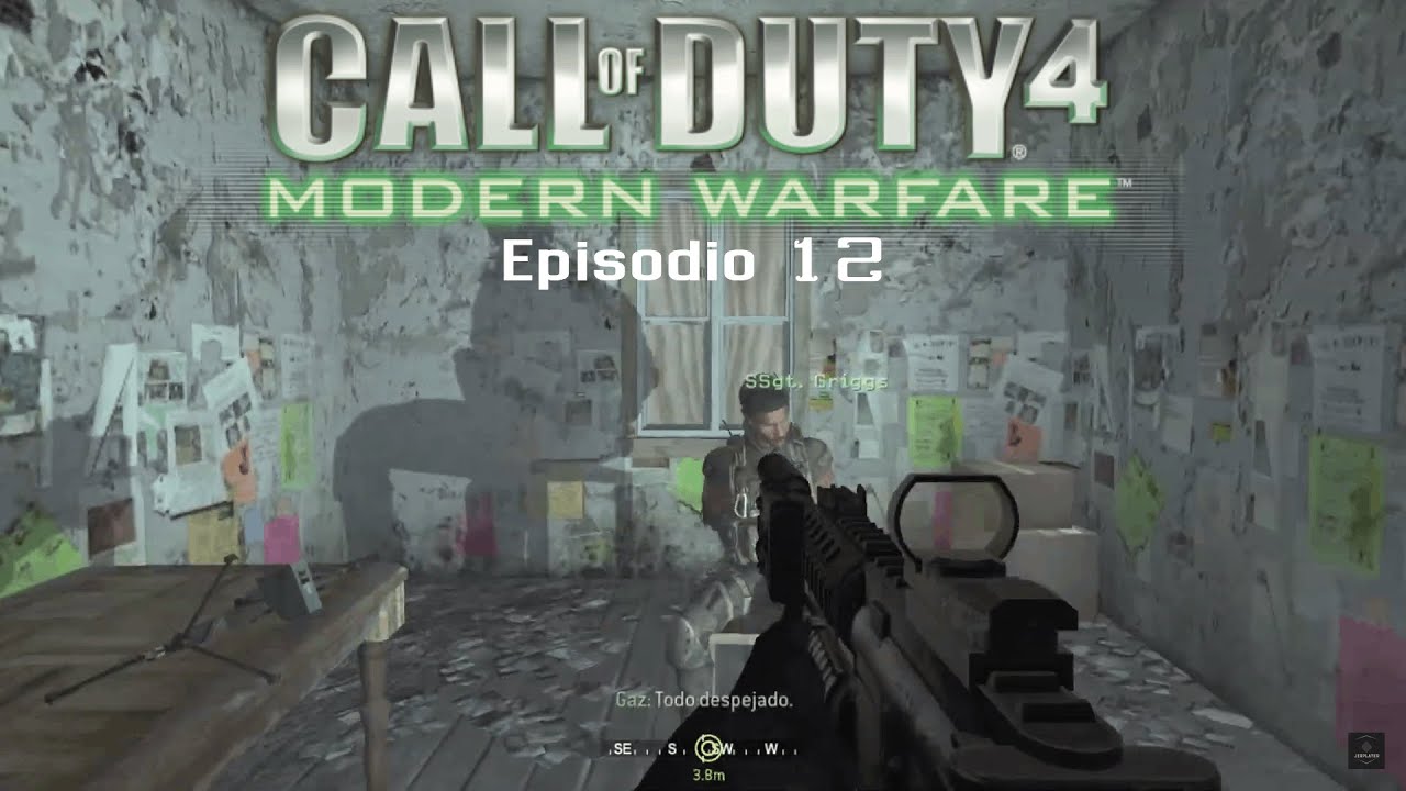 Rescatando al sargento Griggs "Utimatum" COD 4 Modern Warfare Episodio ...