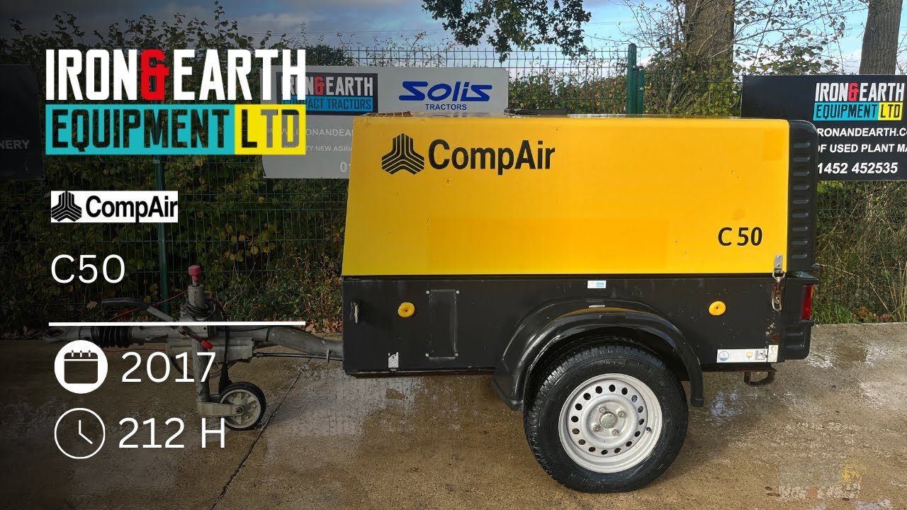 2017 Comp Air C50 Compressor - YouTube