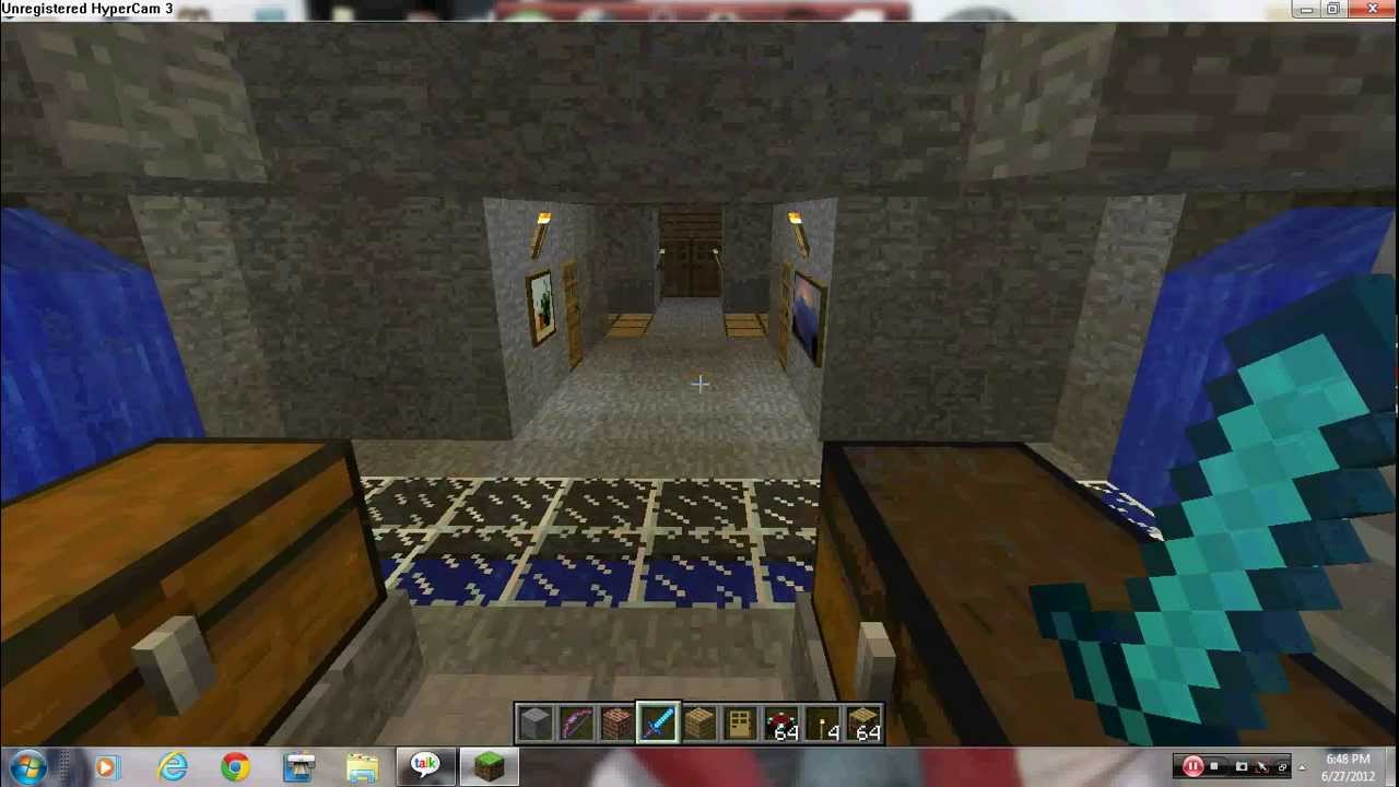 Minecraft awesome cave house - YouTube