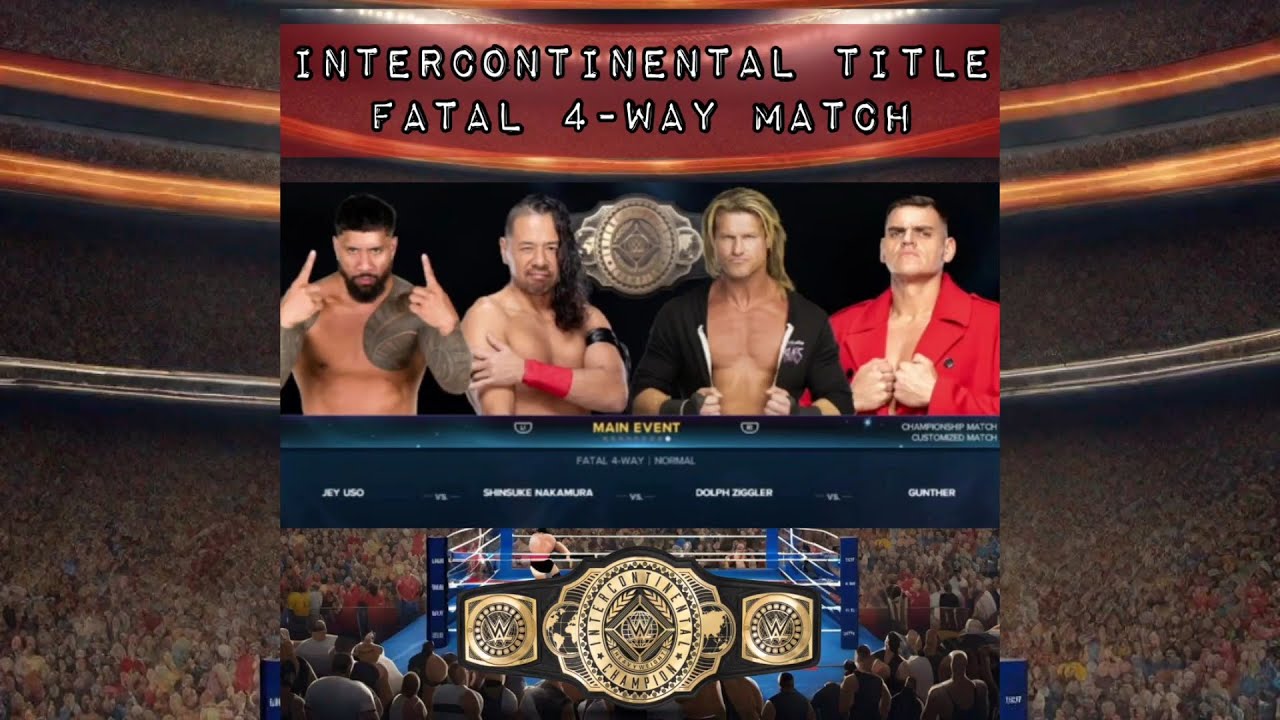 Fatal 4-Way IC Title - YouTube