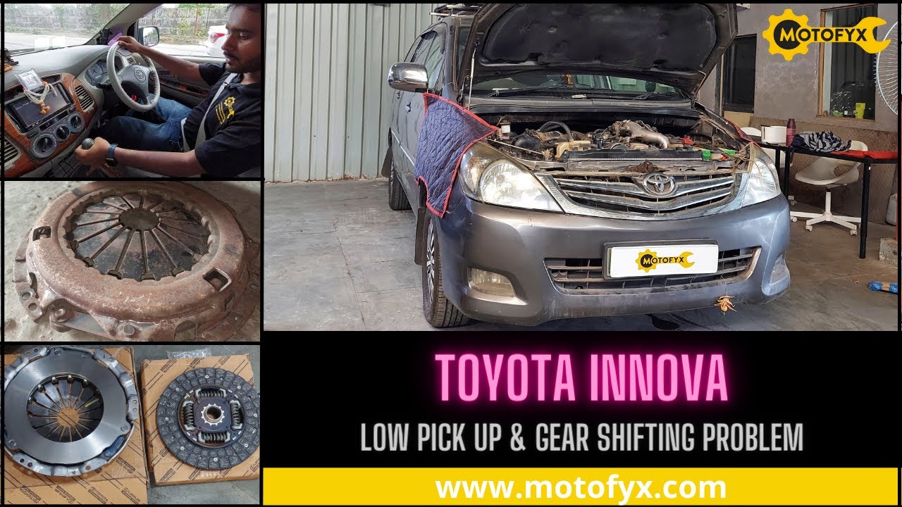 Gear Shifting Problem In Toyota Innova | Toyota Innova Low Pickup Issue ...