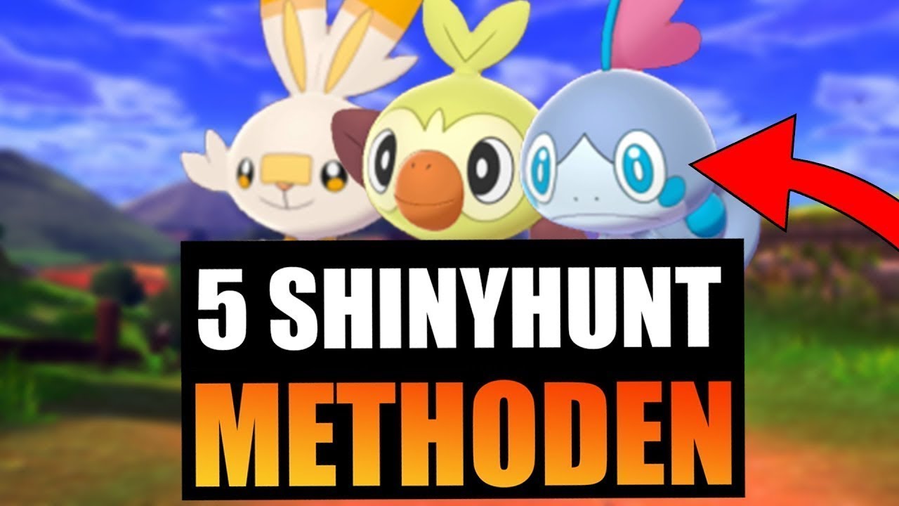 5 SHINY HUNT METHODEN IN POKEMON SCHWERT UND SCHILD - SHINY HUNTING ...