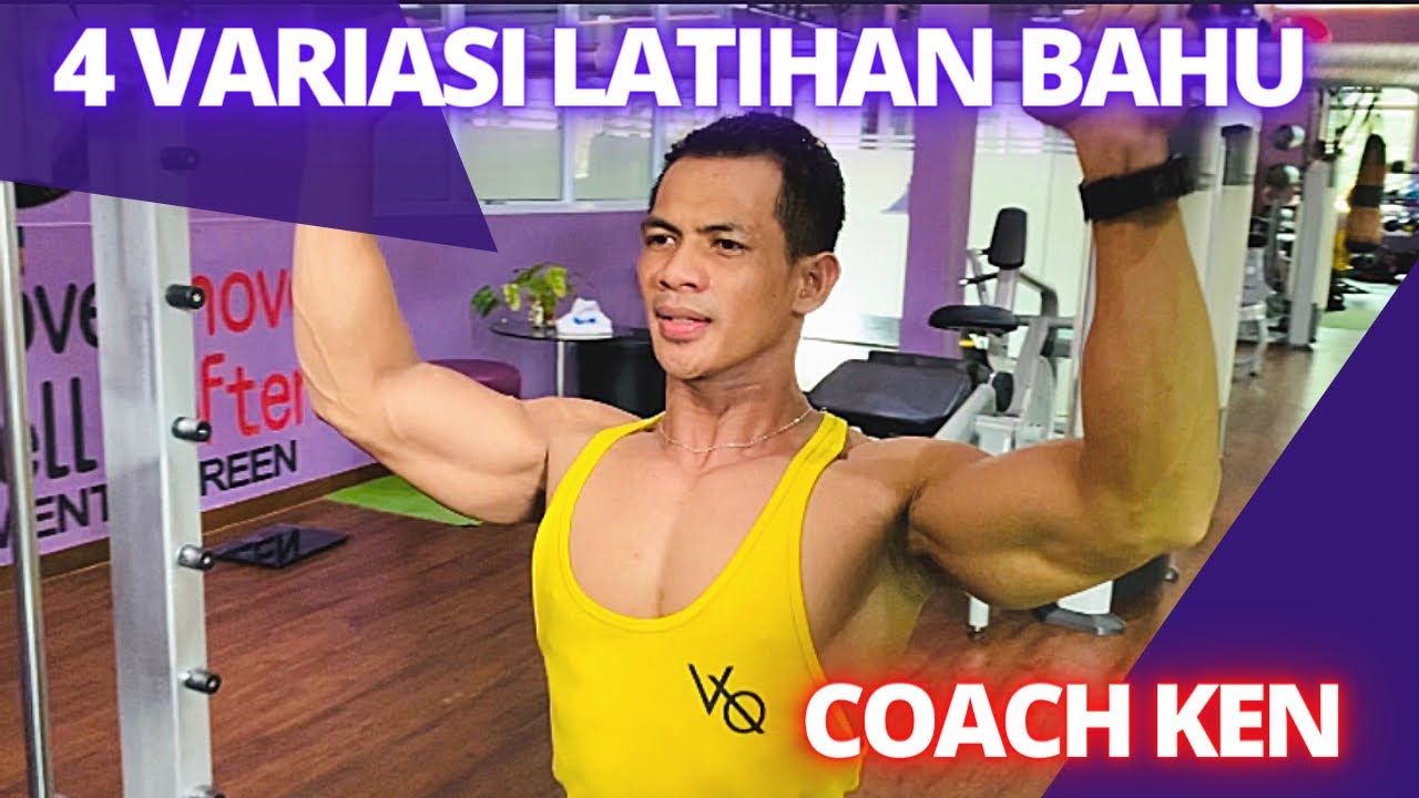 4 Variasi Latihan bahu // by coach ken - YouTube