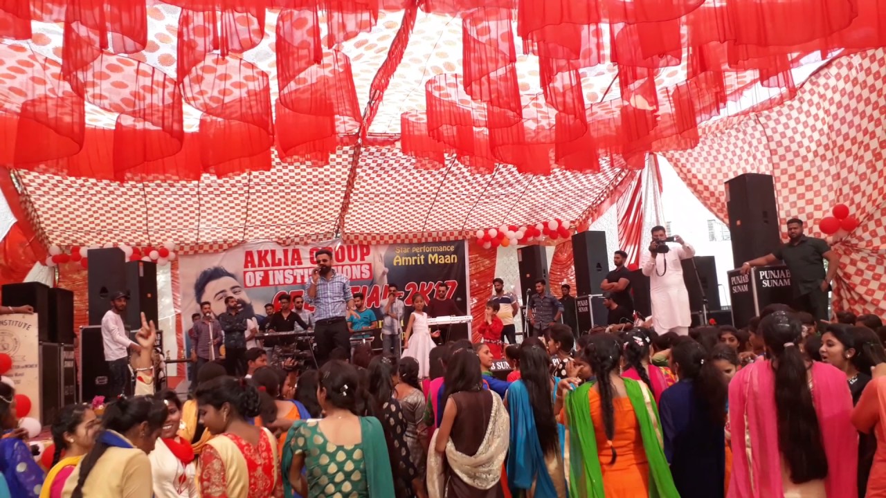 Amrit Mann.Latest Live Show..by-Punjab Sounds Sunam..98722-14431,99145 ...