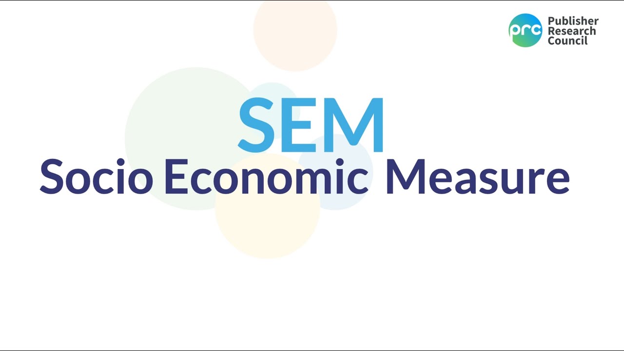 Socio-Economic Measure (SEM) motion graphic, from PRC - YouTube