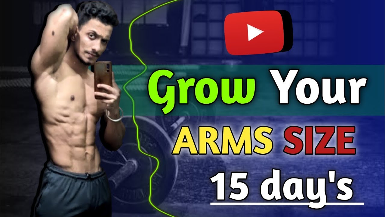 How to Grow Arms Size | Arms Training & Mistakes | Diptayan Fitness ...