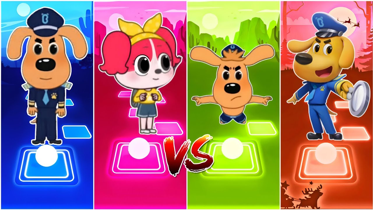 Sheriff Labrador 🆚 Sheriff Labrador Team. Who Is Best? - YouTube