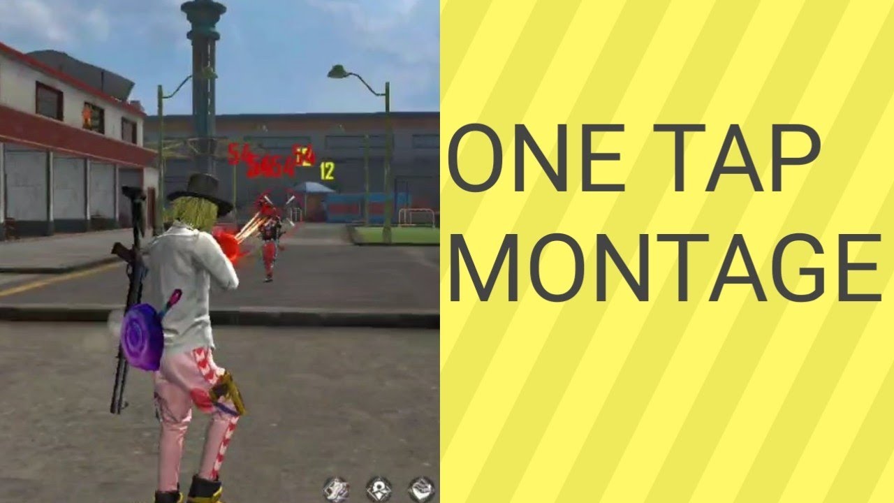 ONE TAP OP MONTAGE!! FREE FIRE!! - YouTube