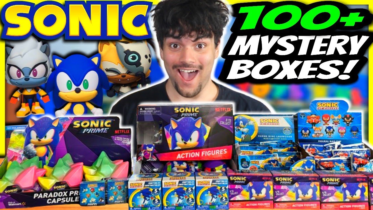 Unboxing 100 Sonic The Hedgehog Mystery Boxes! - YouTube
