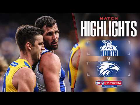 North Melbourne v West Coast Eagles Highlights | Round 14, 2026 | AFL