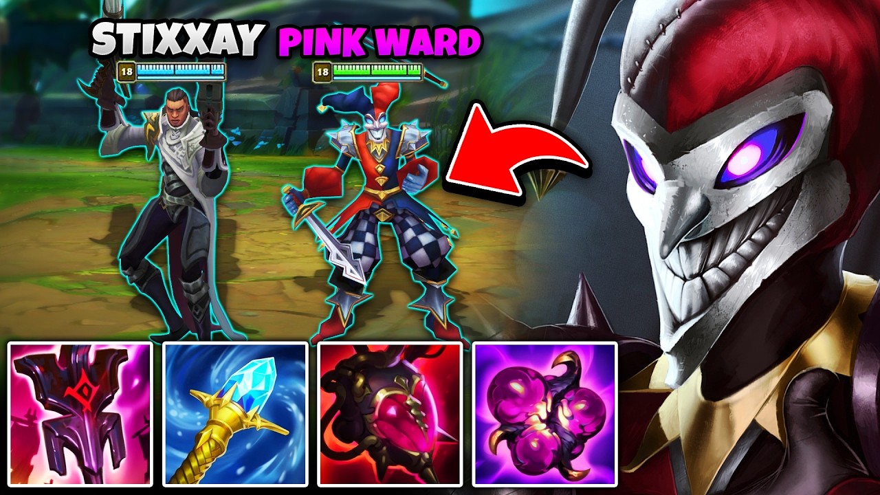I TEAMED UP WITH STIXXAY IN THE BOT LANE! (PINK WARD X STIXXAY DUO ...