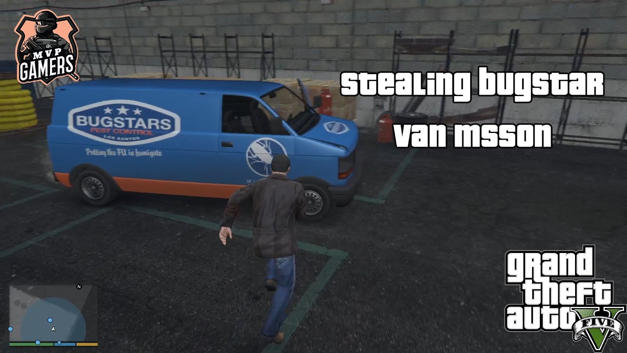 GTA V || Stealing bug star van || Grand Theif Auto 5 gameplay || MVP ...