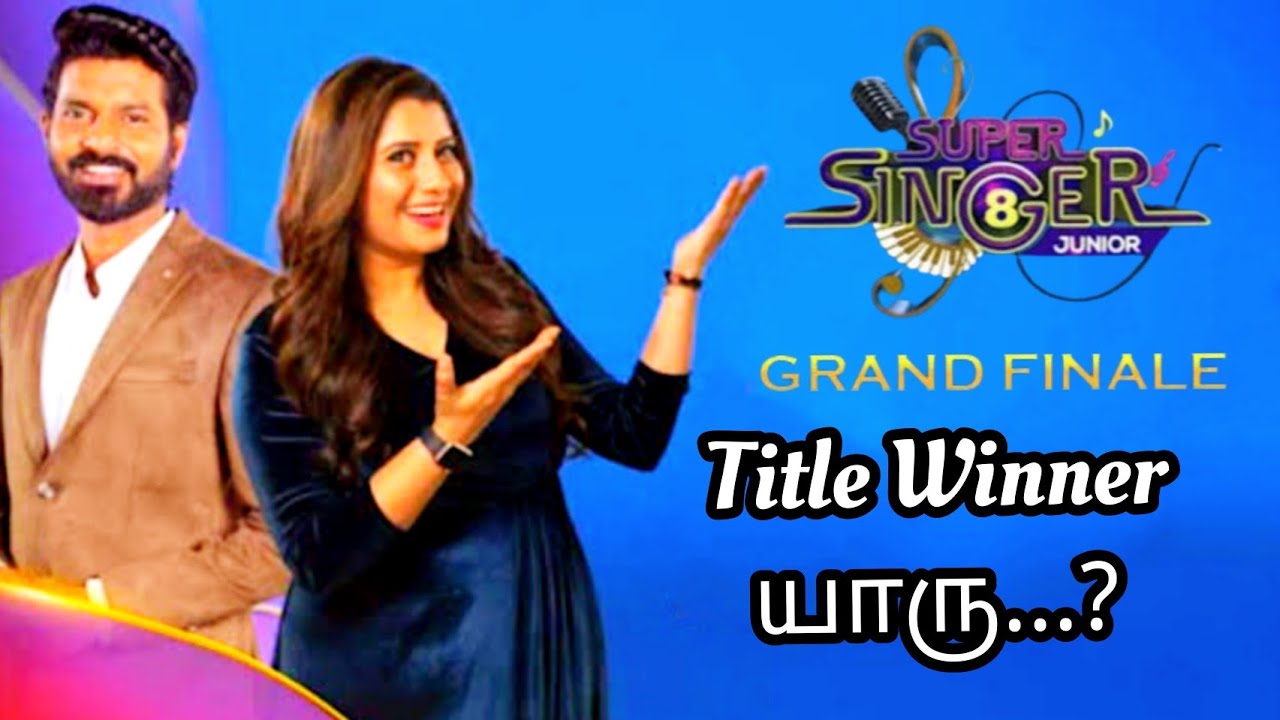 Super Singer Junior 8 Title Winner Reavealed | Super Singer Junior ...