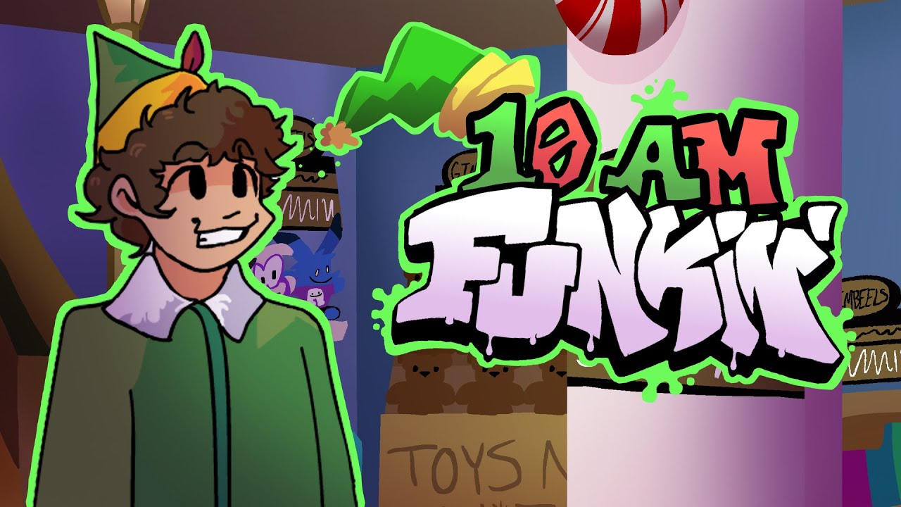 10 AM FUNKIN: Buddy The Elf FNF (showcase) - YouTube
