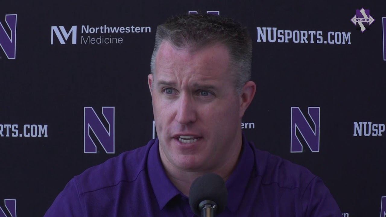 Football - Duke Postgame Pat Fitzgerald (9/9/17) - YouTube
