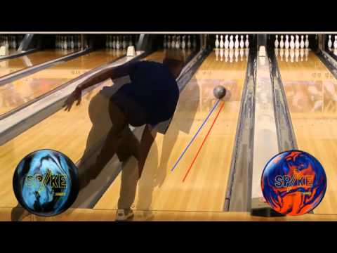 Hammer Spike (Black/Blue) Bowling Ball Reaction Video - YouTube