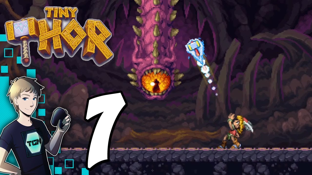 Tiny Thor - Part 7: Awesome Giant Worm Boss - YouTube