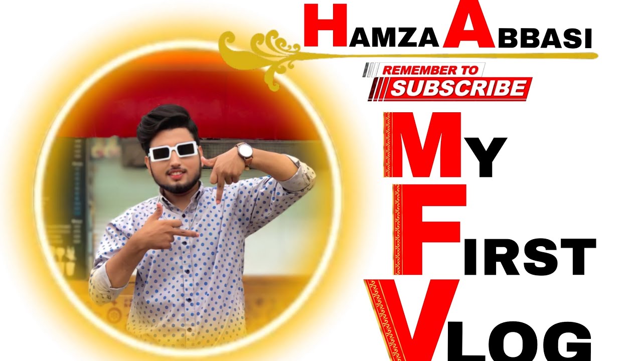 First Mini Vlog By Hamza Abbasi | Funny Vlogs | Pranks | Vlogs | Hamza ...