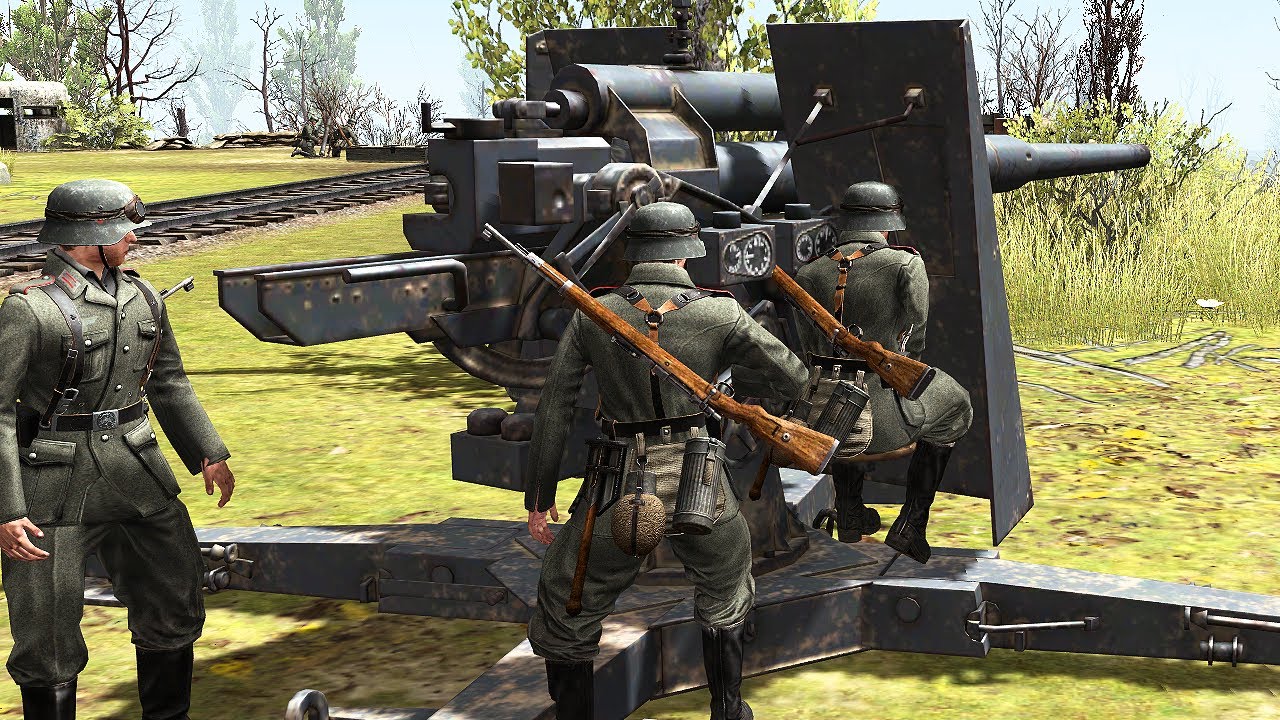 Field Defense 1/2 - Gates of Hell Ostfront - YouTube