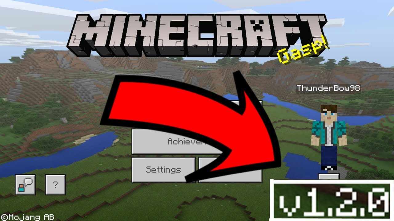 MINECRAFT 1.2 (Better Together Update) RELEASED! - (Pocket Edition ...