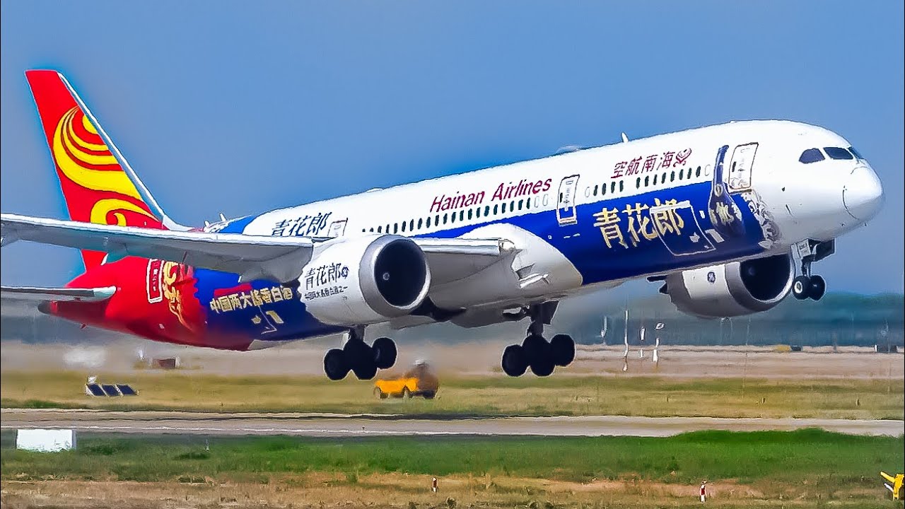🇨🇳 ️1 Hour of Plane Spotting at SHANGHAI Pudong Airport: A Day of Epic ...