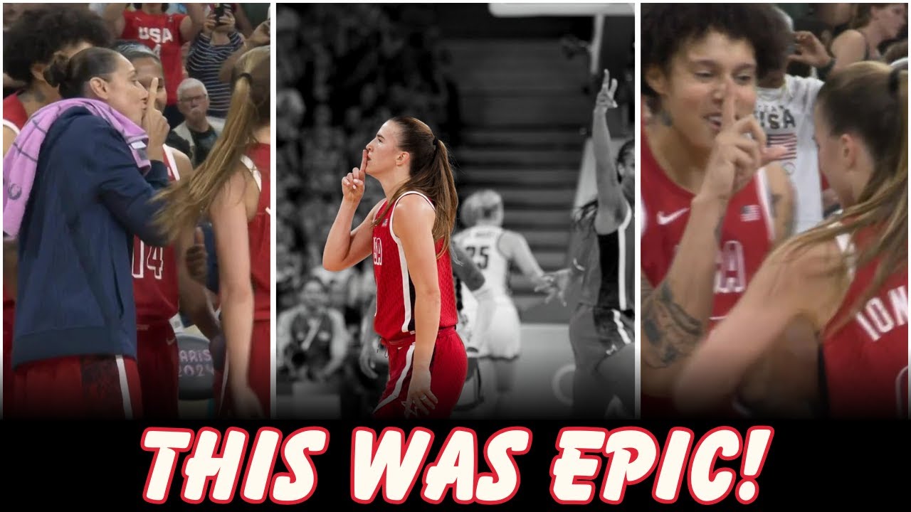 SABRINA SAID 🤫 | Pulls a Kobe after hitting a dagger against Belgium ...