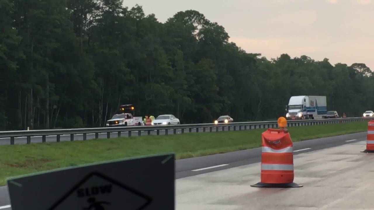 FDOT Road Ranger and FHP On Scene of MVA - YouTube
