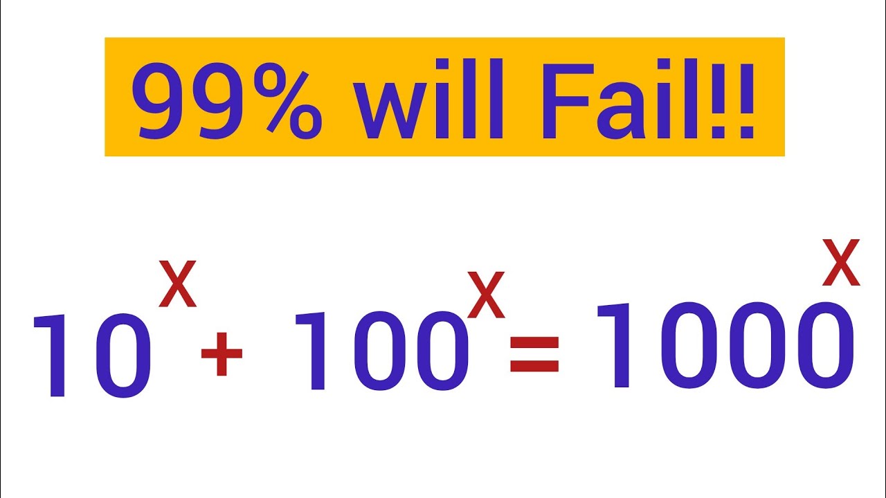 Nice Exponential Math question Simplification|Math Olympiad question - YouTube