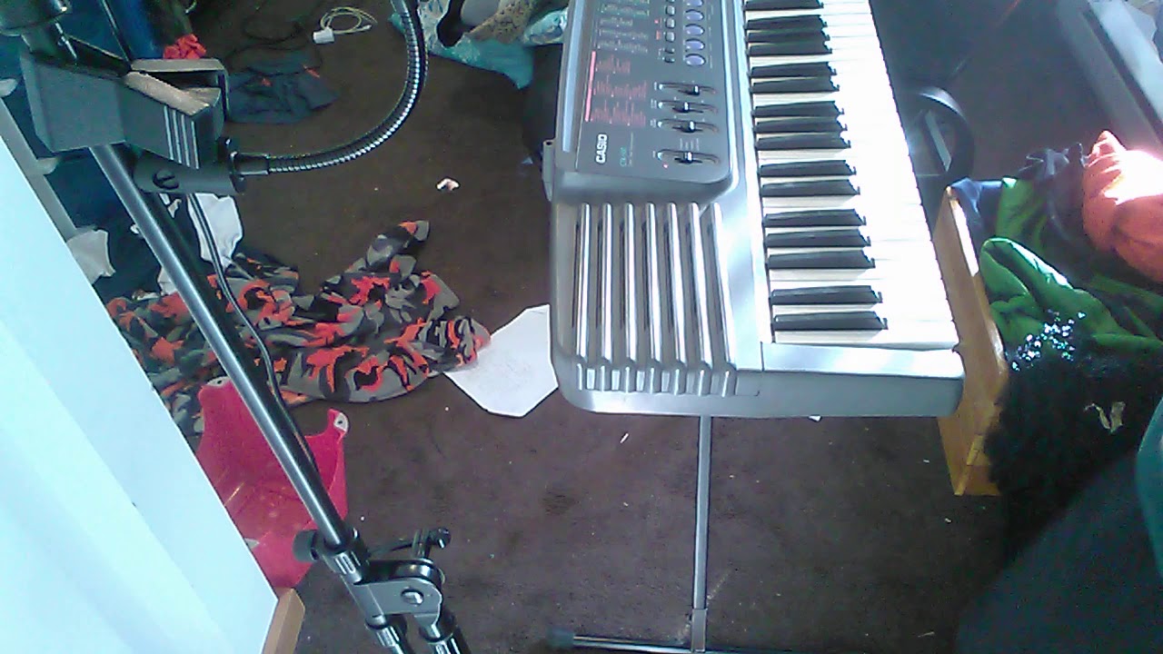 Juice wrld type beat on keyboard - YouTube