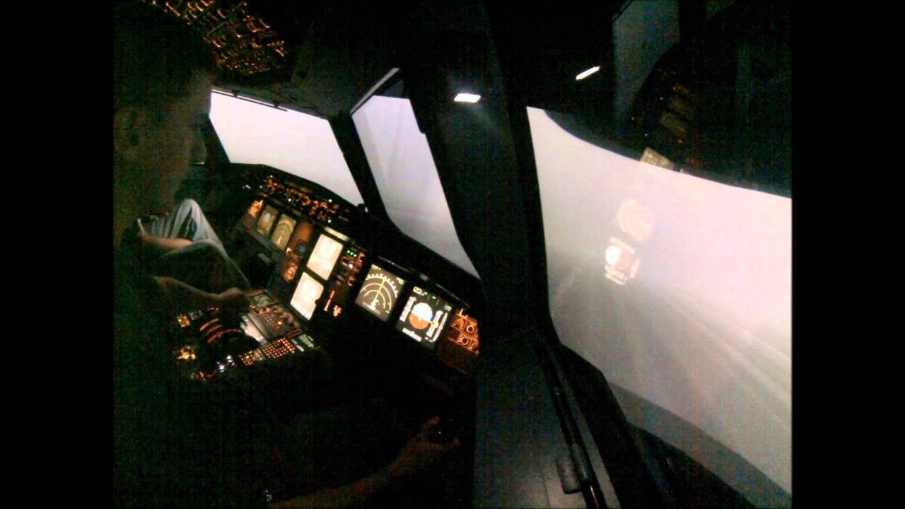 Airbus A320 Simulator FULL IMC Takeoff (Zero visibility) - YouTube
