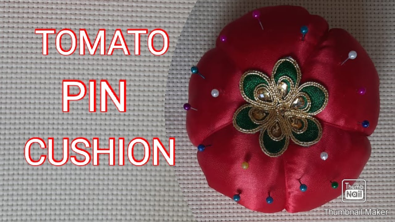 DIY Tomato Pin Cushion - YouTube