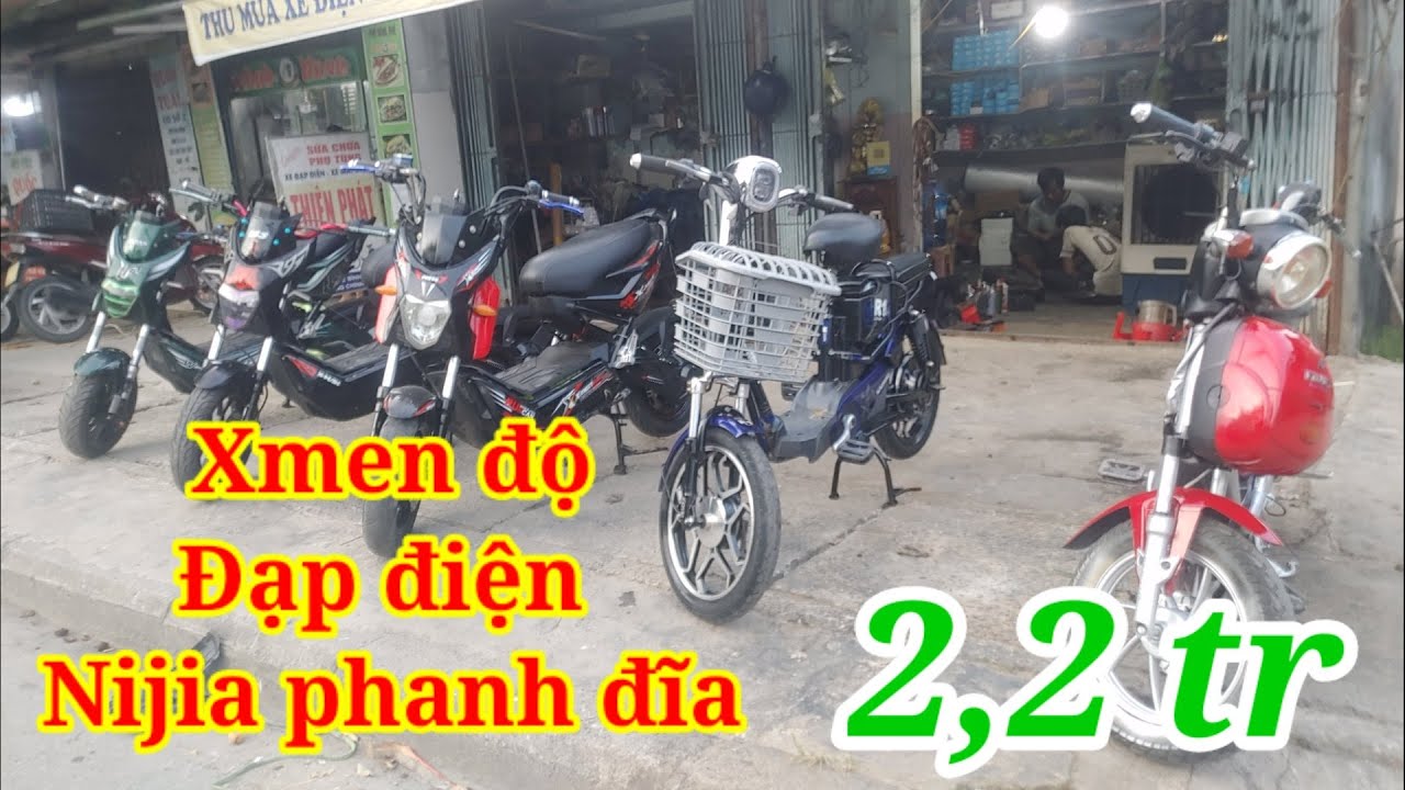 Xe xmen xe đạp điện lướt có bàn đạp xe nijia 2,2 tr| xe điện thiên phát ...