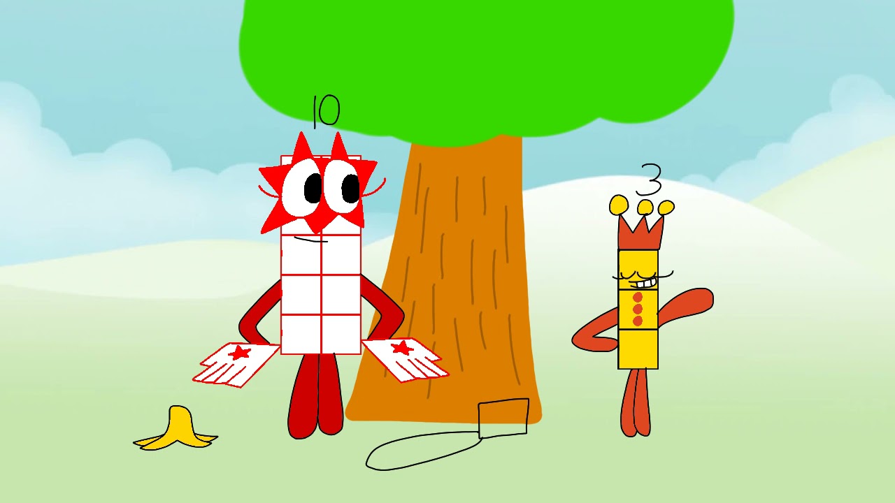 A Reanimated scene from the Numberblocks episode “Thirteen” - YouTube