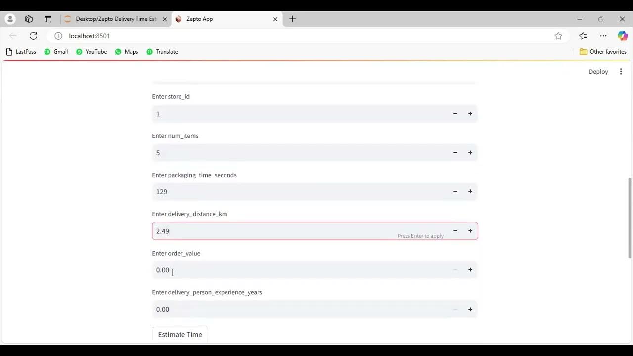 Zepto Delivery Time Prediction Machine Learning Project - YouTube