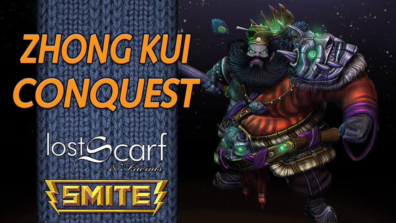 ScarfPlays Smite 539 SpiffSinister vs PonPon - Zhong Kui Solo vs Divios ...