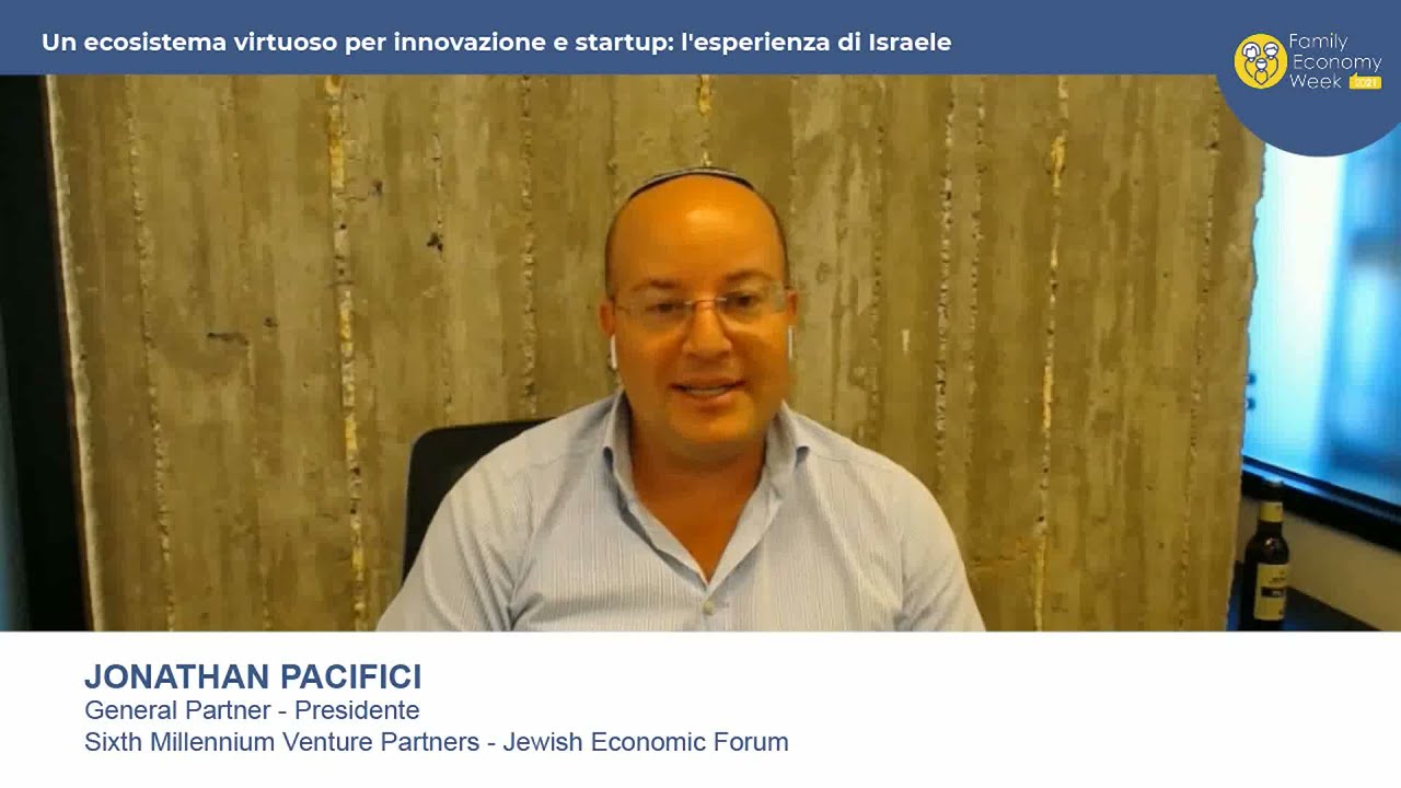 Intervento Jonathan Pacifici al Family Economy Week - YouTube