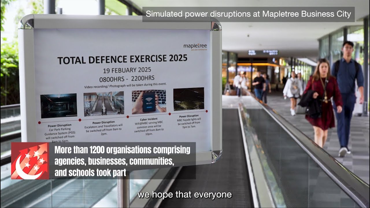 Total Defence Exercise SG Ready 2025 Summary Video - YouTube