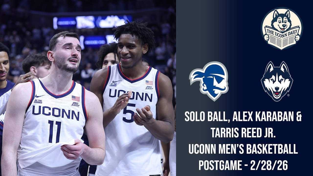 Solo Ball, Alex Karaban, Tarris Reed Jr.: UConn men's basketball ...