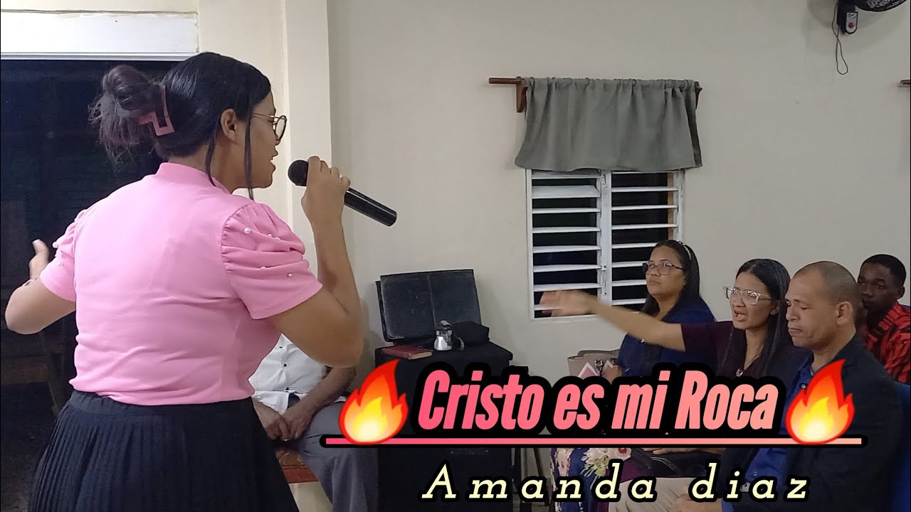 🚨 Cristo es mi Roca 🔹️Amanda Diaz🚨 - YouTube