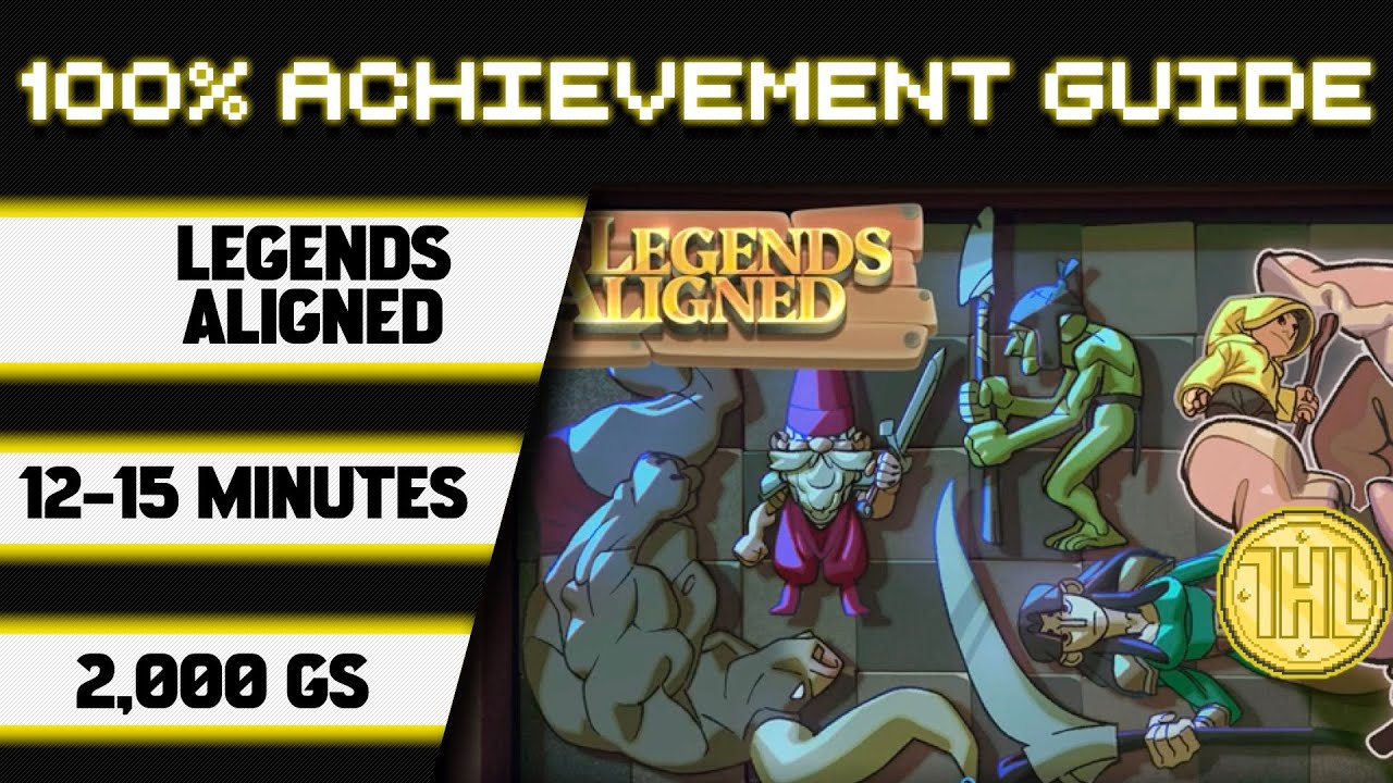 Legends Aligned 100% Achievement Walkthrough * 2000GS in 12-15 Minutes ...