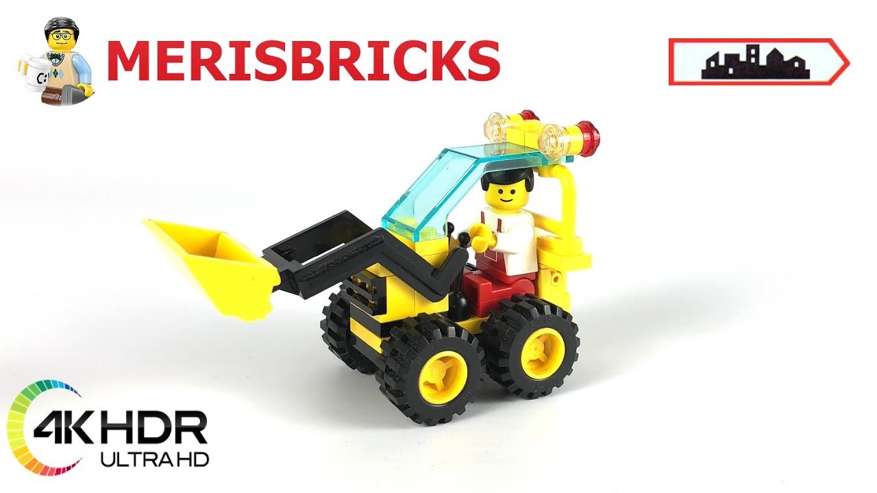 Lego Front Loader - Town set 6512 Landscape Loader - Lego Speed Build ...