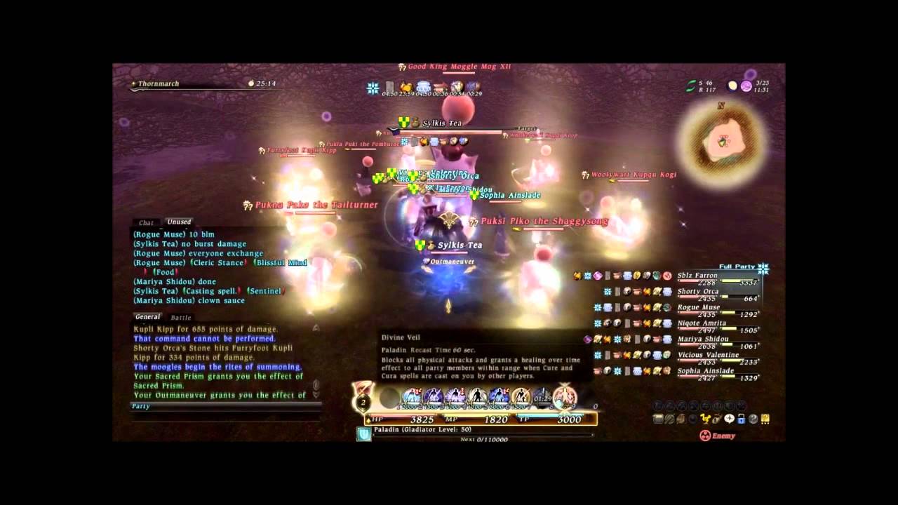 FFXIV Moogle Speed Whm Burn - YouTube