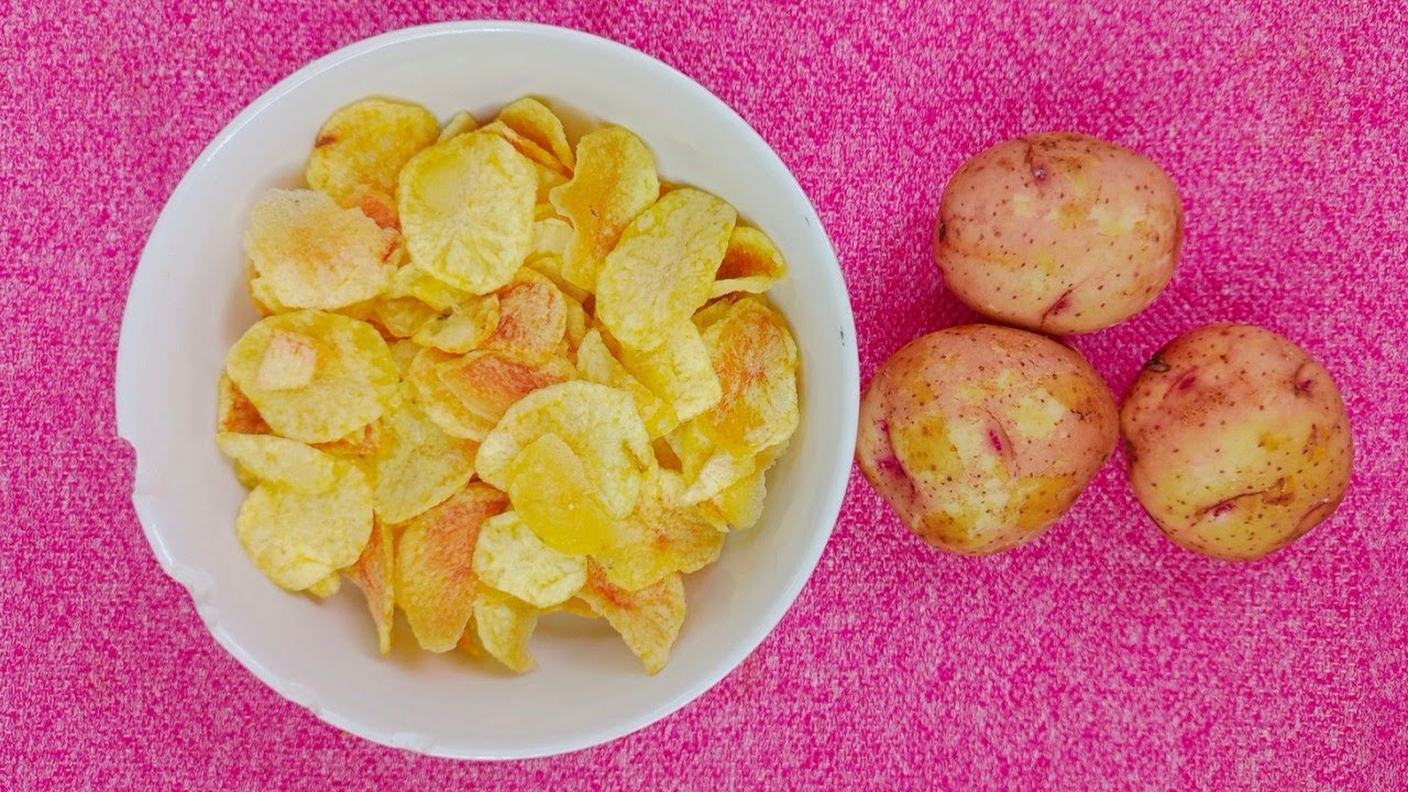 How to Make Potato Crisps at Home | So Crispy & Easy to Make | Perfect ...