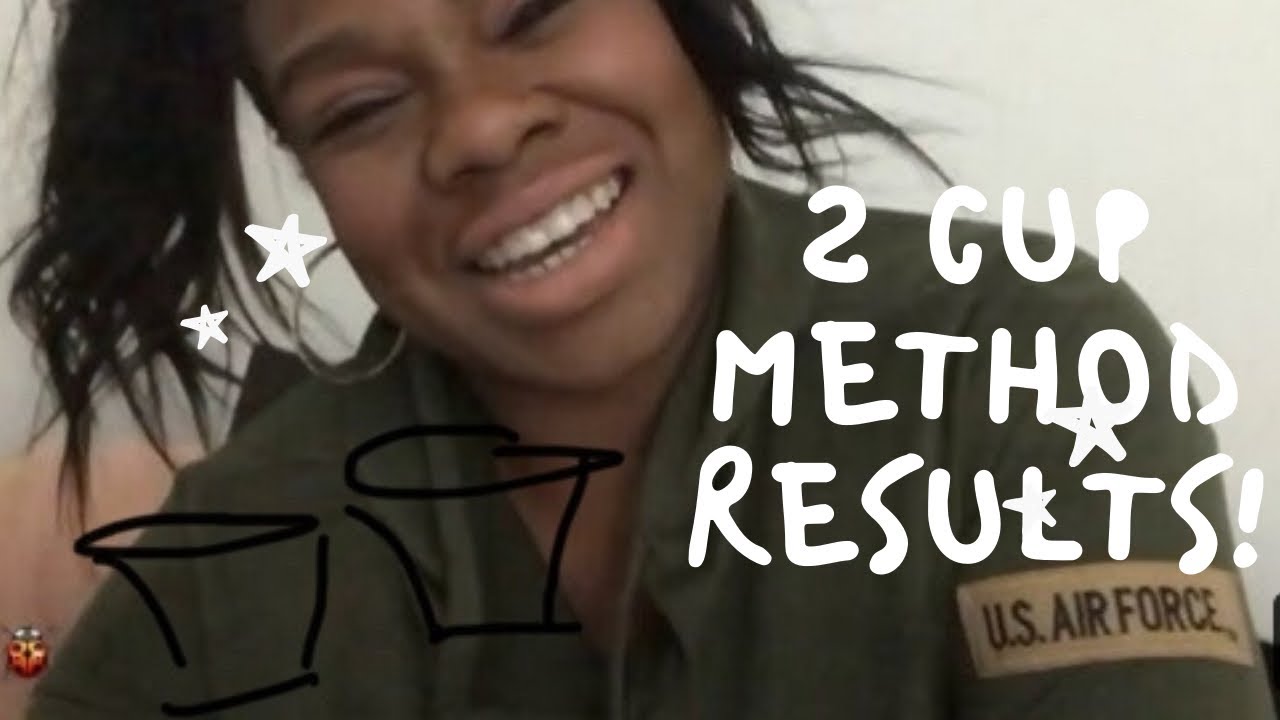 TWO CUP METHOD RESULTS ️!! Law of attraction! - YouTube