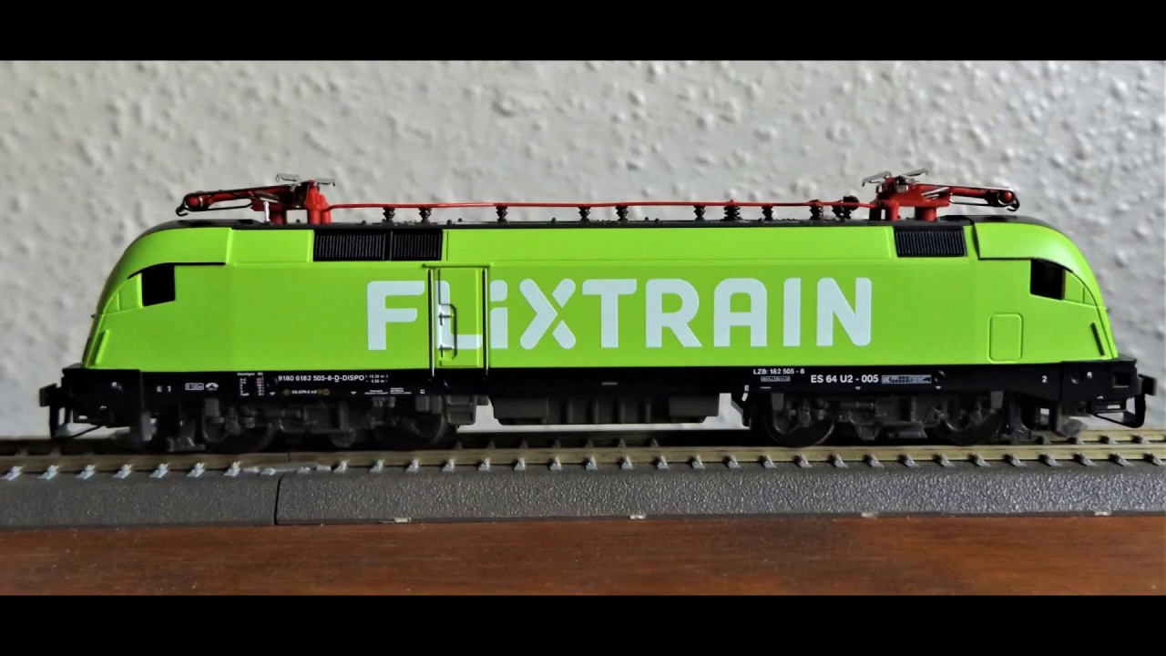 PIKO TT TAURUS 47436 FLIXTRAIN - YouTube
