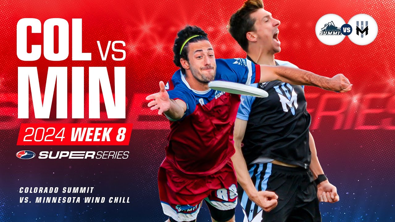 UFA Super Series | Colorado Summit vs Minnesota Wind Chill | Pro ...