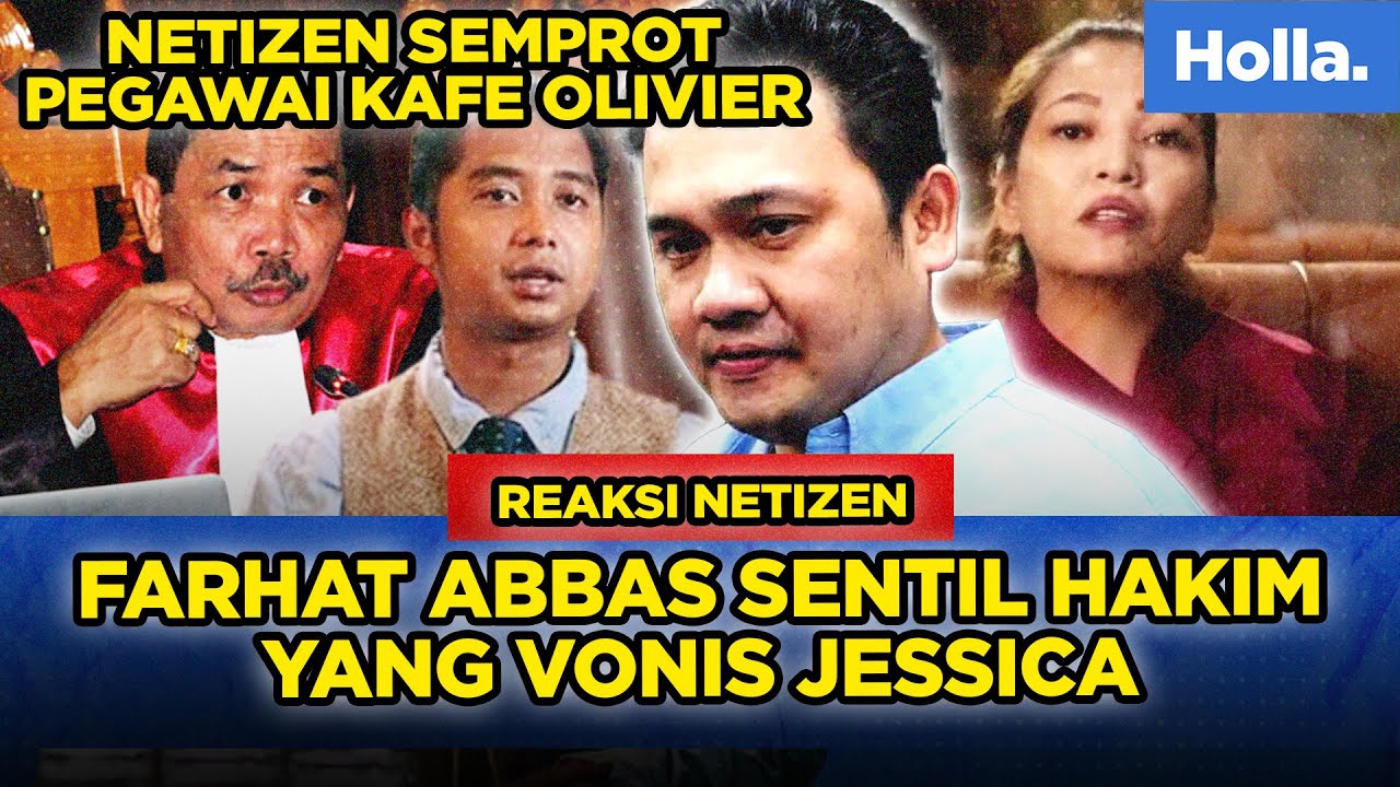 Reaksi Netizen Farhat Abbas Sentil Hakim Jessica & Netizen Semprot ...