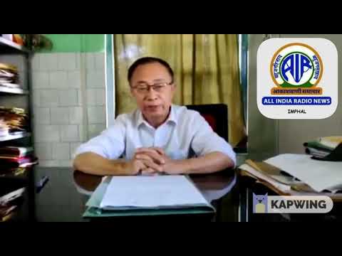 AIR News Imphal-Jan Andolan on COVID-19, 24.10.2020: Dr Chambo Gonmei ...